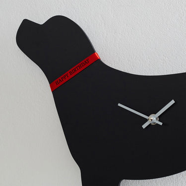 Labrador Clock With Wagging Tail - Black – The Labrador Company